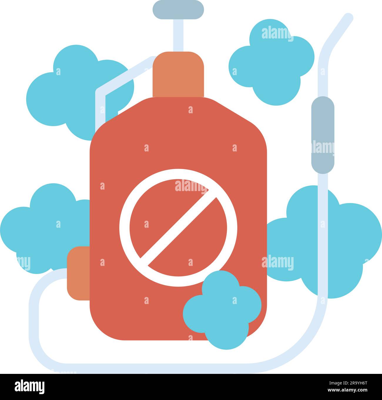 Isolated colored pesticide spray can garden icon Vector Stock Vector ...