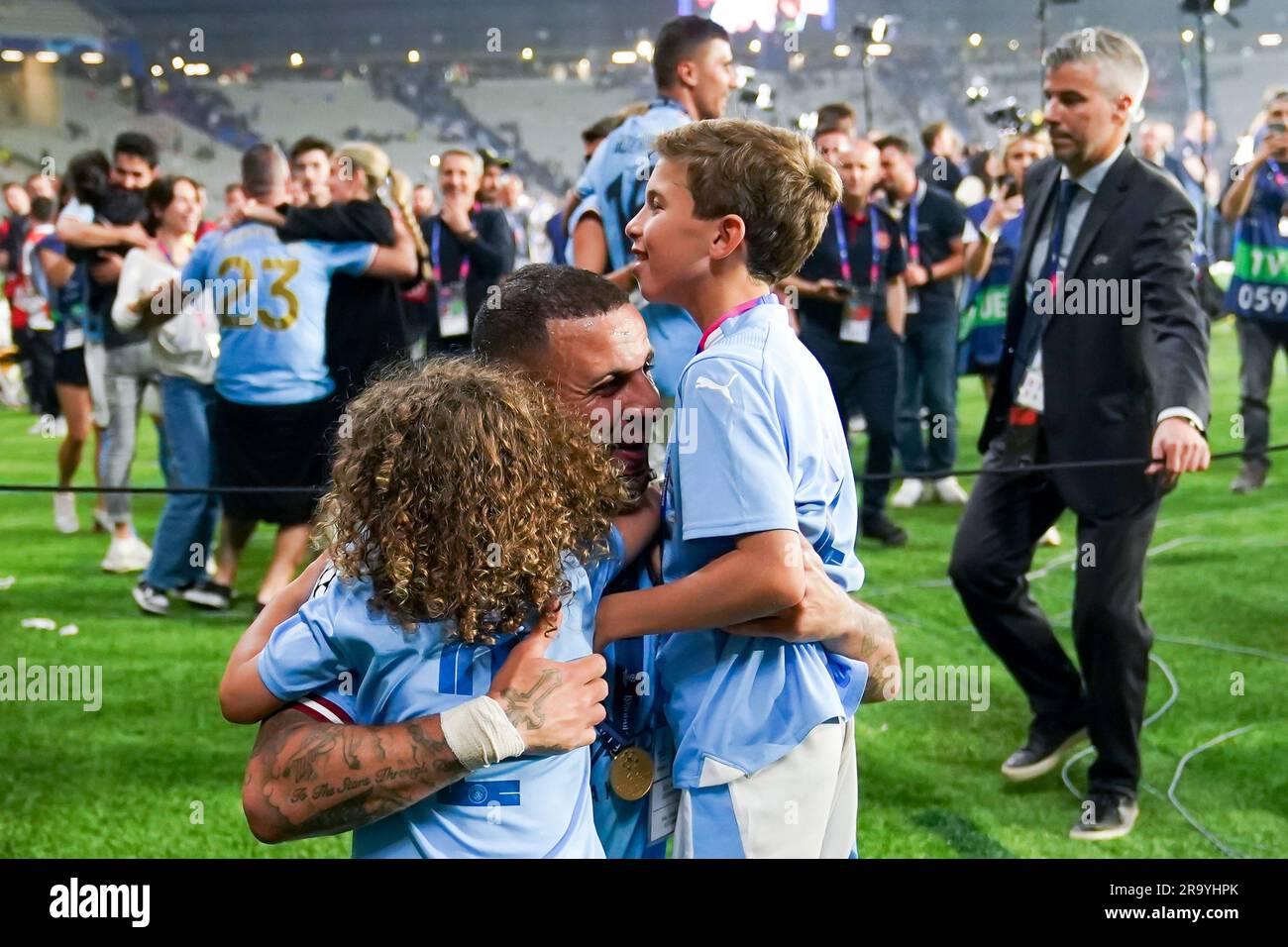 Istanbul, Turkey. 10th June, 2023. Kyle Walker (2 Manchester City ...