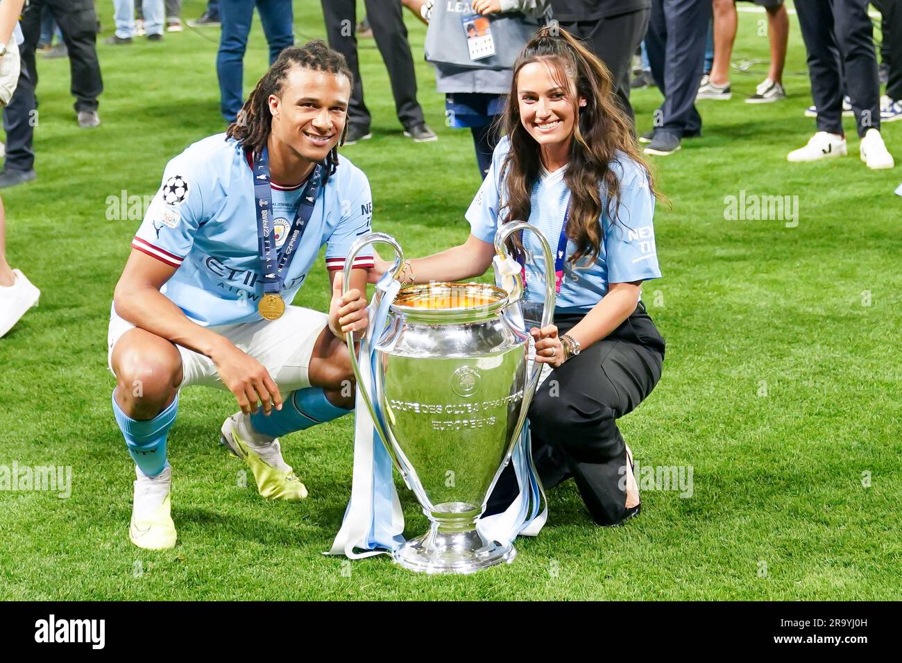 Istanbul, Turkey. 10th June, 2023. Nathan Ake (6 Manchester City ...