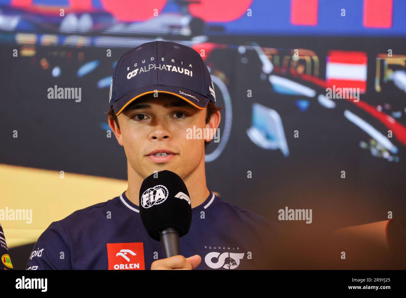 Max Verstappen (NED) Redbull Racing RB19 during thuesday of FORMULA 1 ...