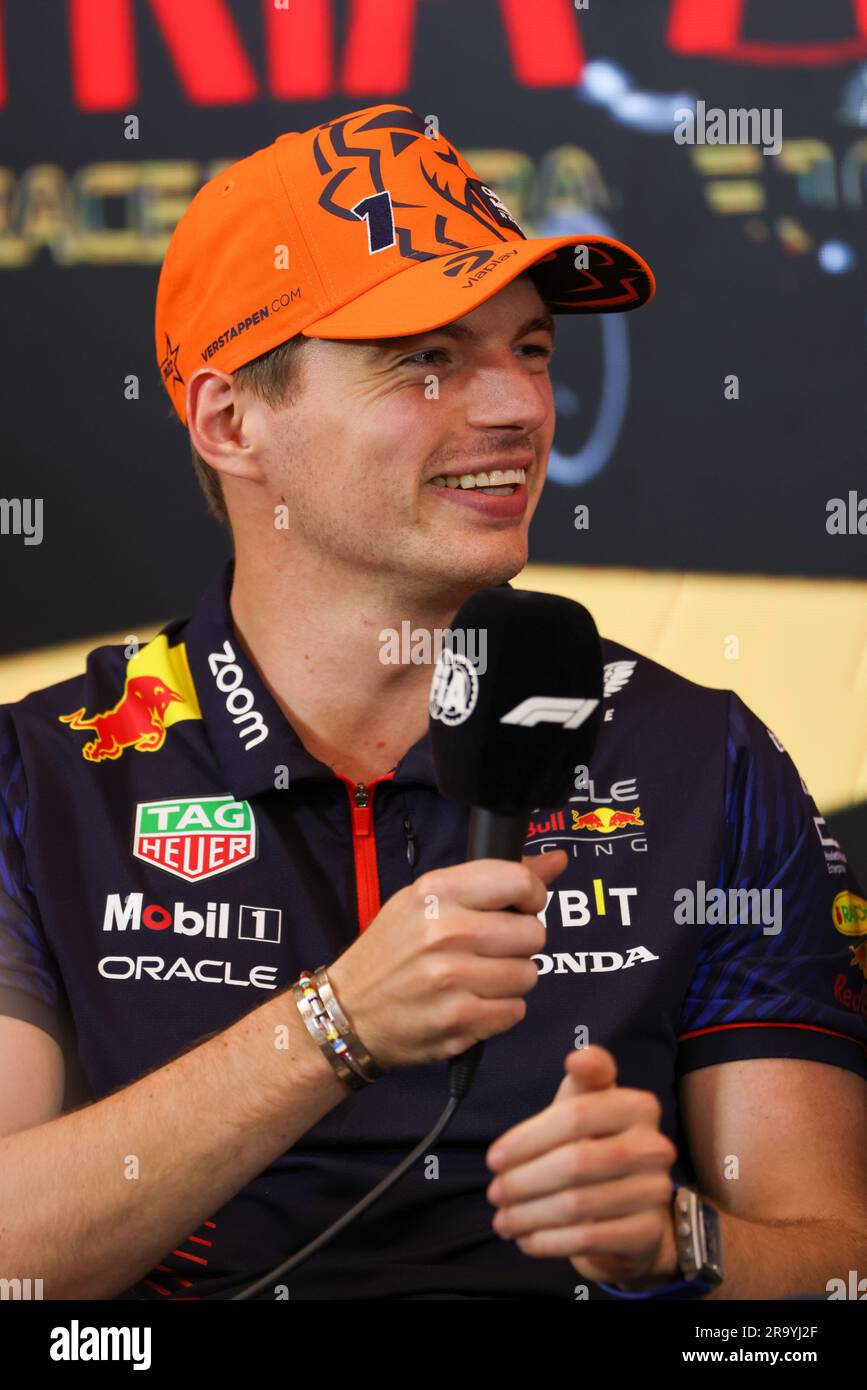 Max Verstappen (NED) Redbull Racing RB19 during thuesday of FORMULA 1 ...