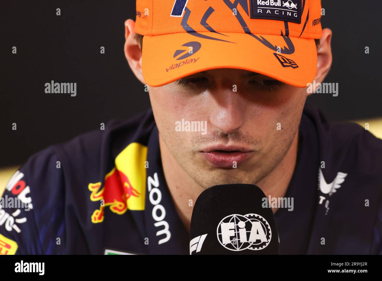 Max Verstappen (NED) Redbull Racing RB19 during thuesday of FORMULA 1 ...