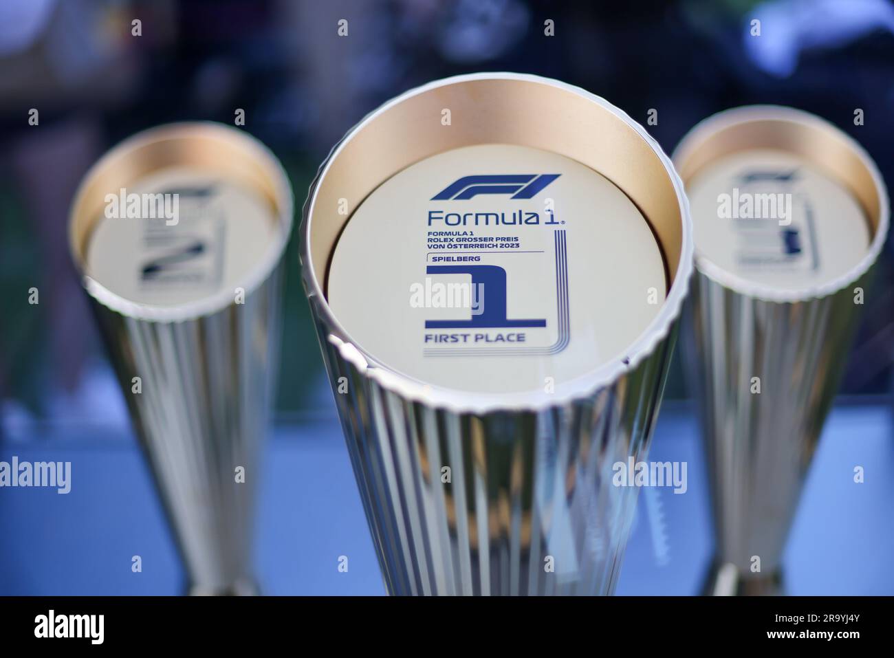 Formula 1 world championship trophy hi-res stock photography and images ...