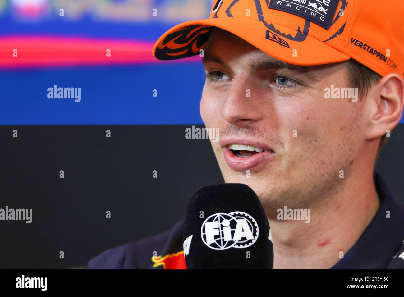 Max Verstappen (NED) Redbull Racing RB19 during thuesday of FORMULA 1 ...
