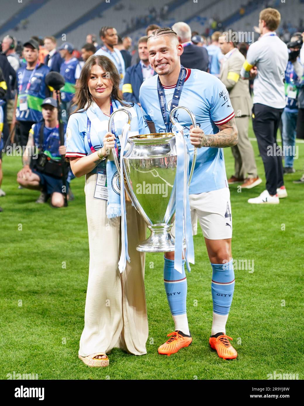 Istanbul, Turkey. 10th June, 2023. Kalvin Phillips (4 Manchester City ...