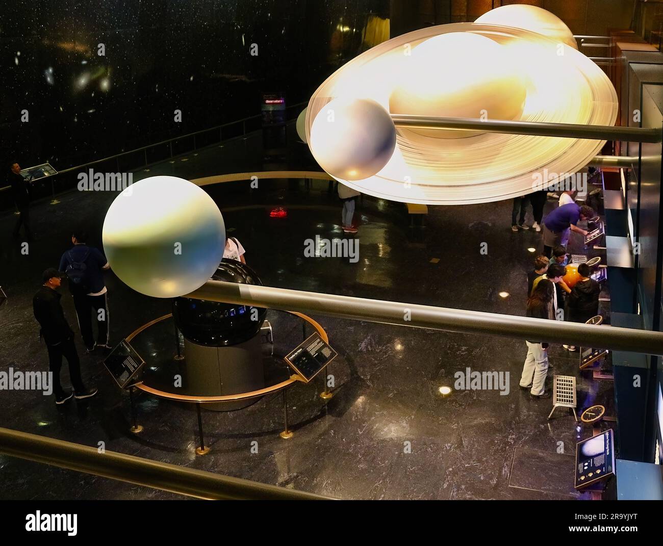 Griffith observatory interior hi-res stock photography and images - Alamy