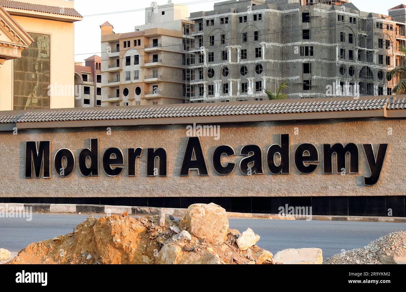 Cairo, Egypt, June 23 2023: The Modern Academy for Computer Science and ...