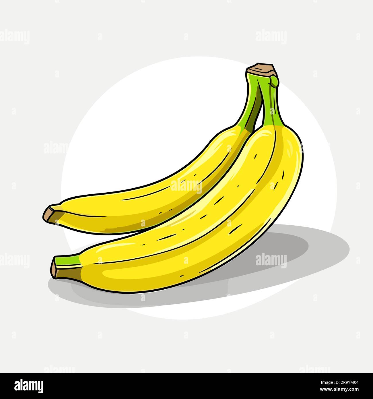 Banana. Banana hand-drawn illustration. Vector doodle style cartoon illustration Stock Vector ...