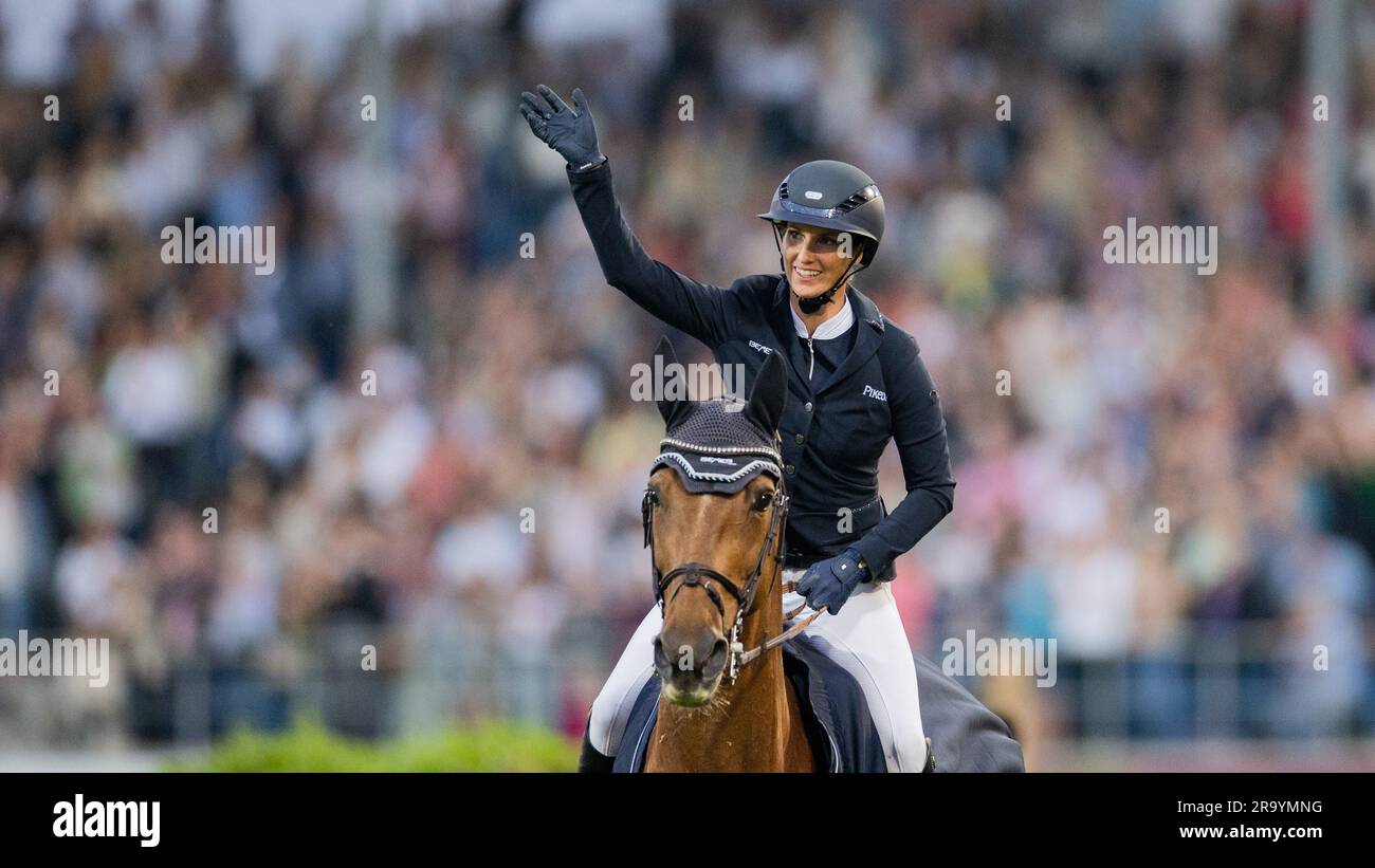 Aachen, Germany. 29th June, 2023. Equestrian sport, jumping: CHIO ...