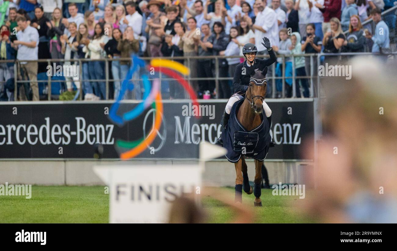 Aachen, Germany. 29th June, 2023. Equestrian sport, jumping: CHIO ...
