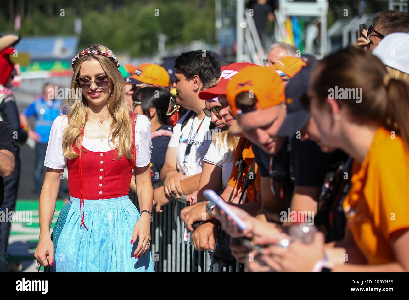 Red Bull Ring Circuit, Spielberg, Austria, June 29, 2023, supporters ...