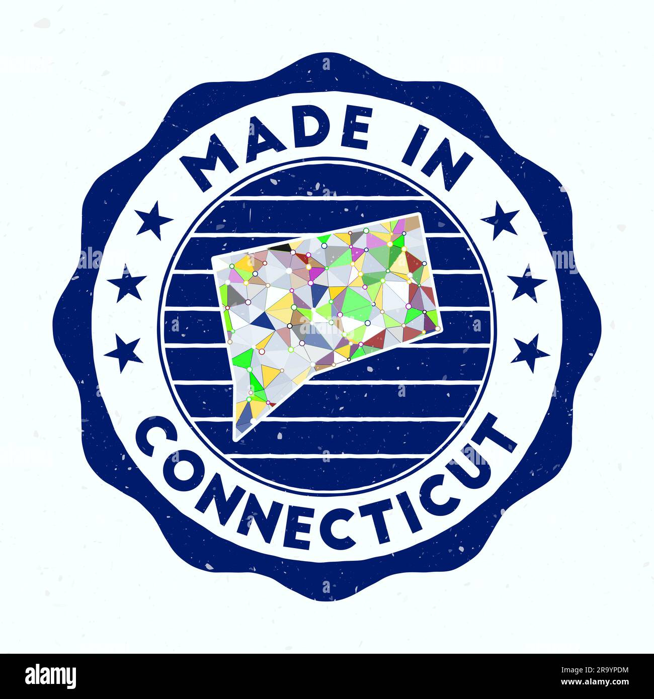 Connecticut state seal vector hi-res stock photography and images - Alamy