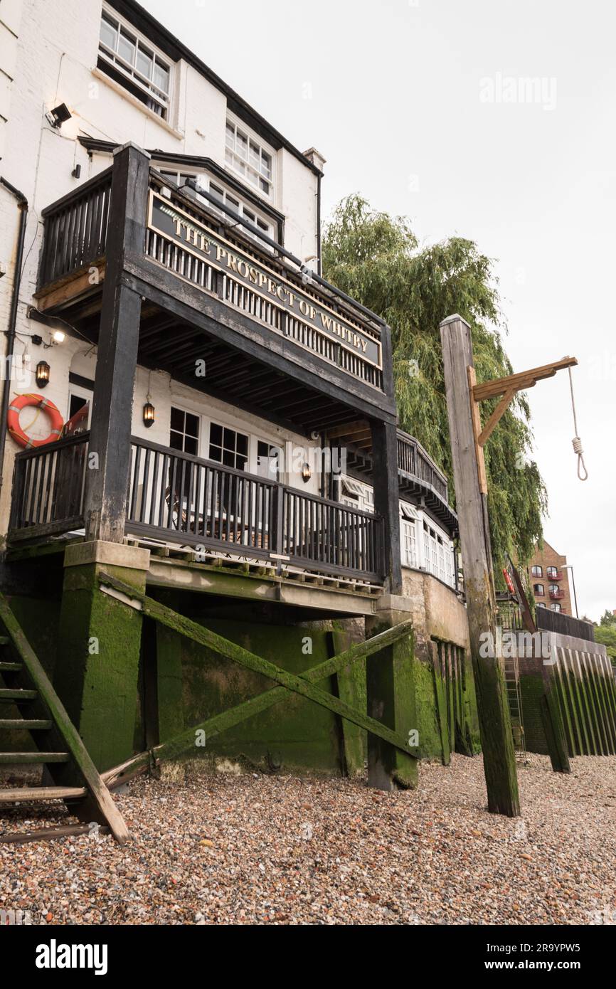 The Prospect of Whitby - a historic public house on the banks of the ...