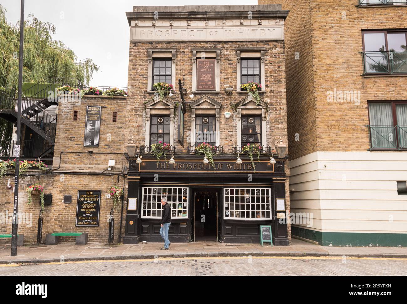 The Prospect of Whitby - a historic public house on the banks of the ...