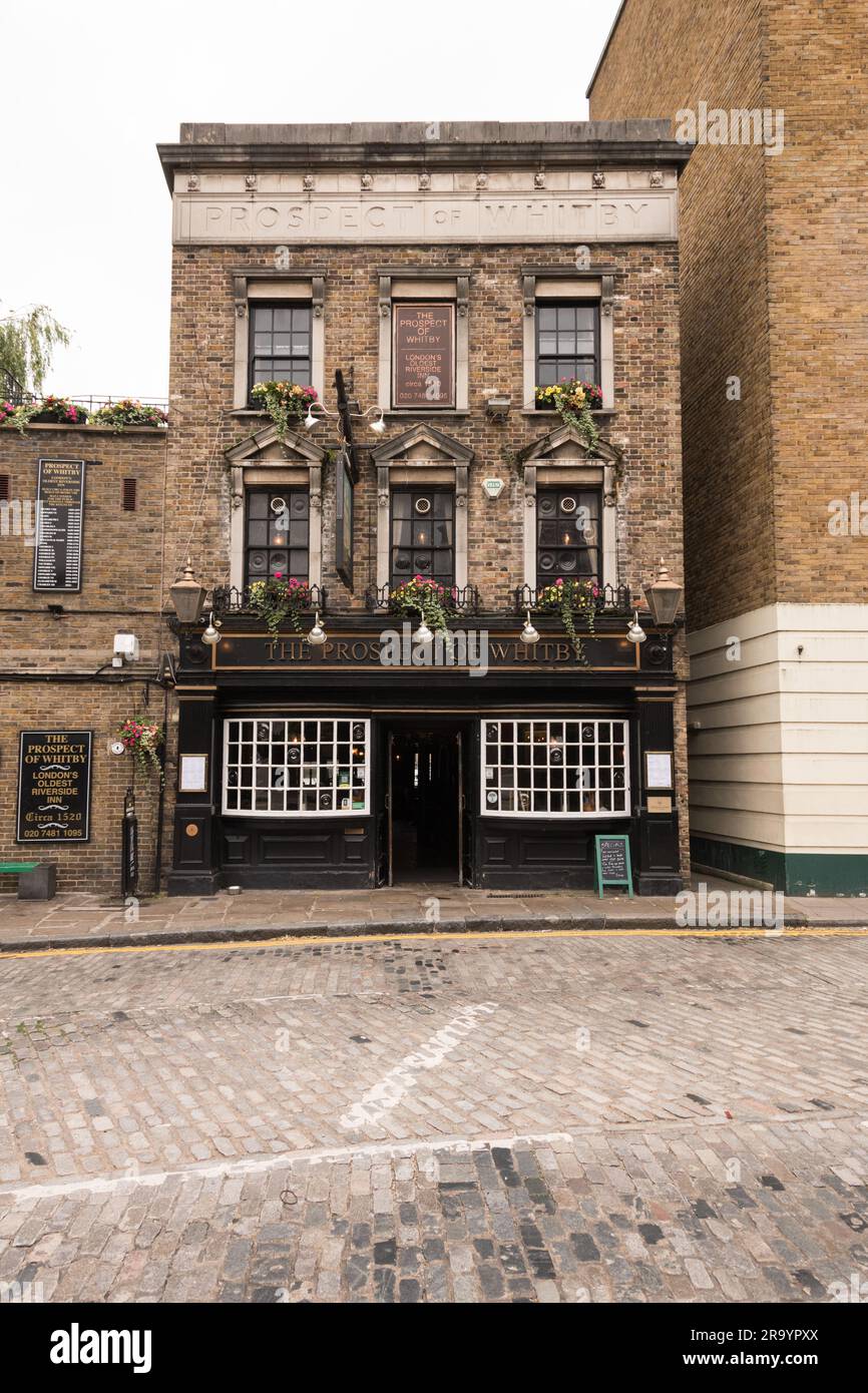 The Prospect of Whitby - a historic public house on the banks of the ...