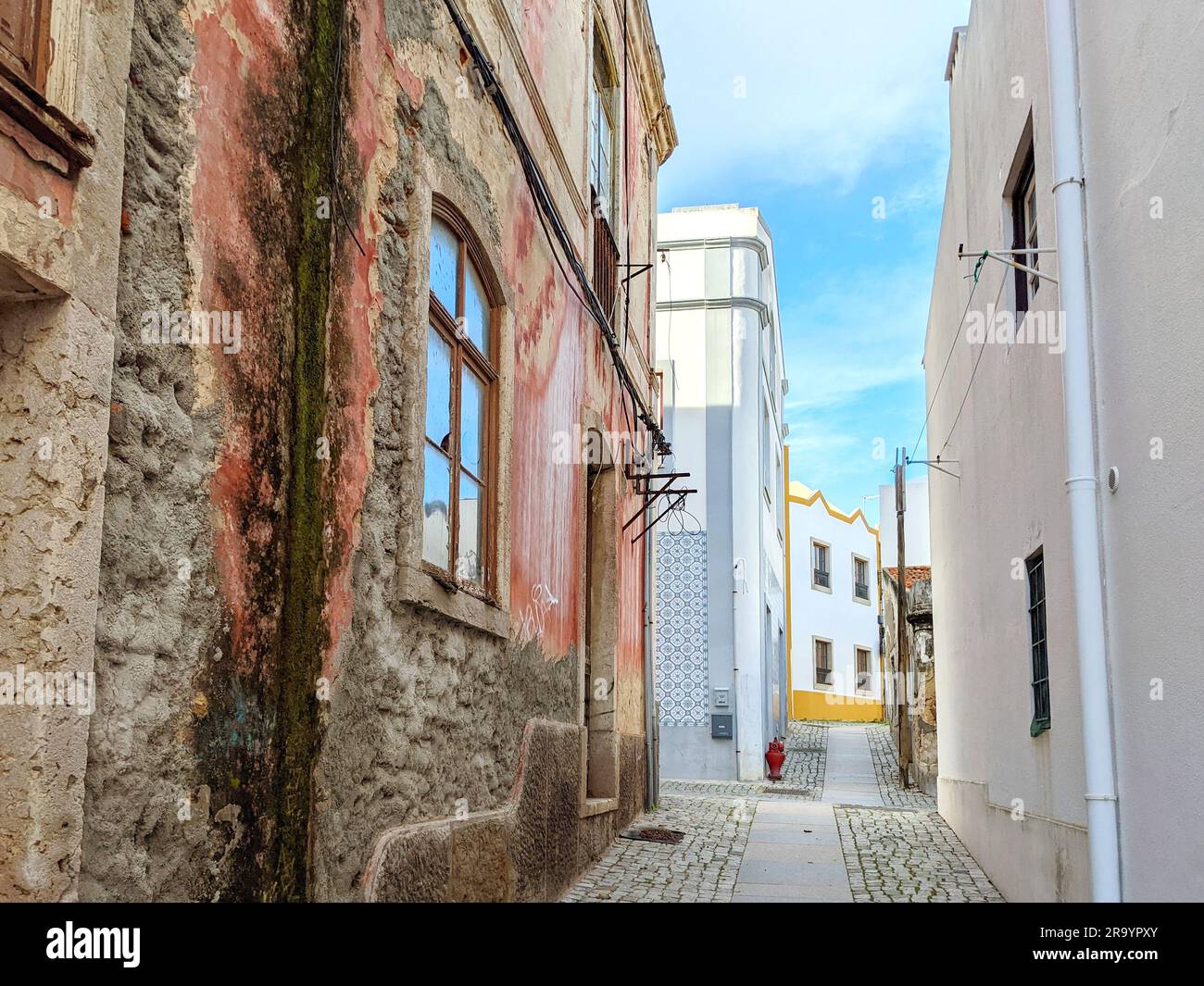 Typical architecture of alentejo region hi-res stock photography and ...