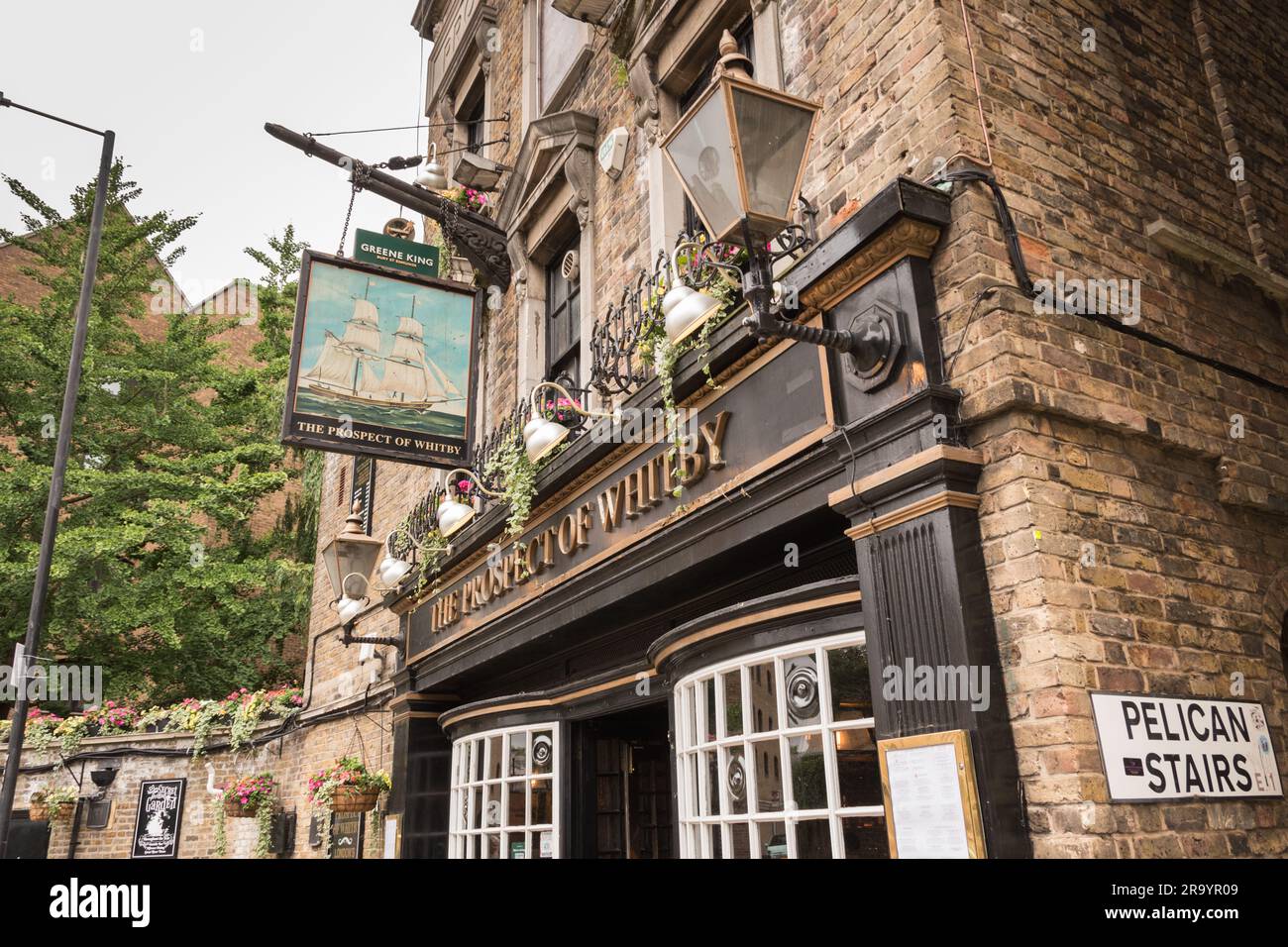 The Prospect of Whitby - an historic public house on the banks of the ...