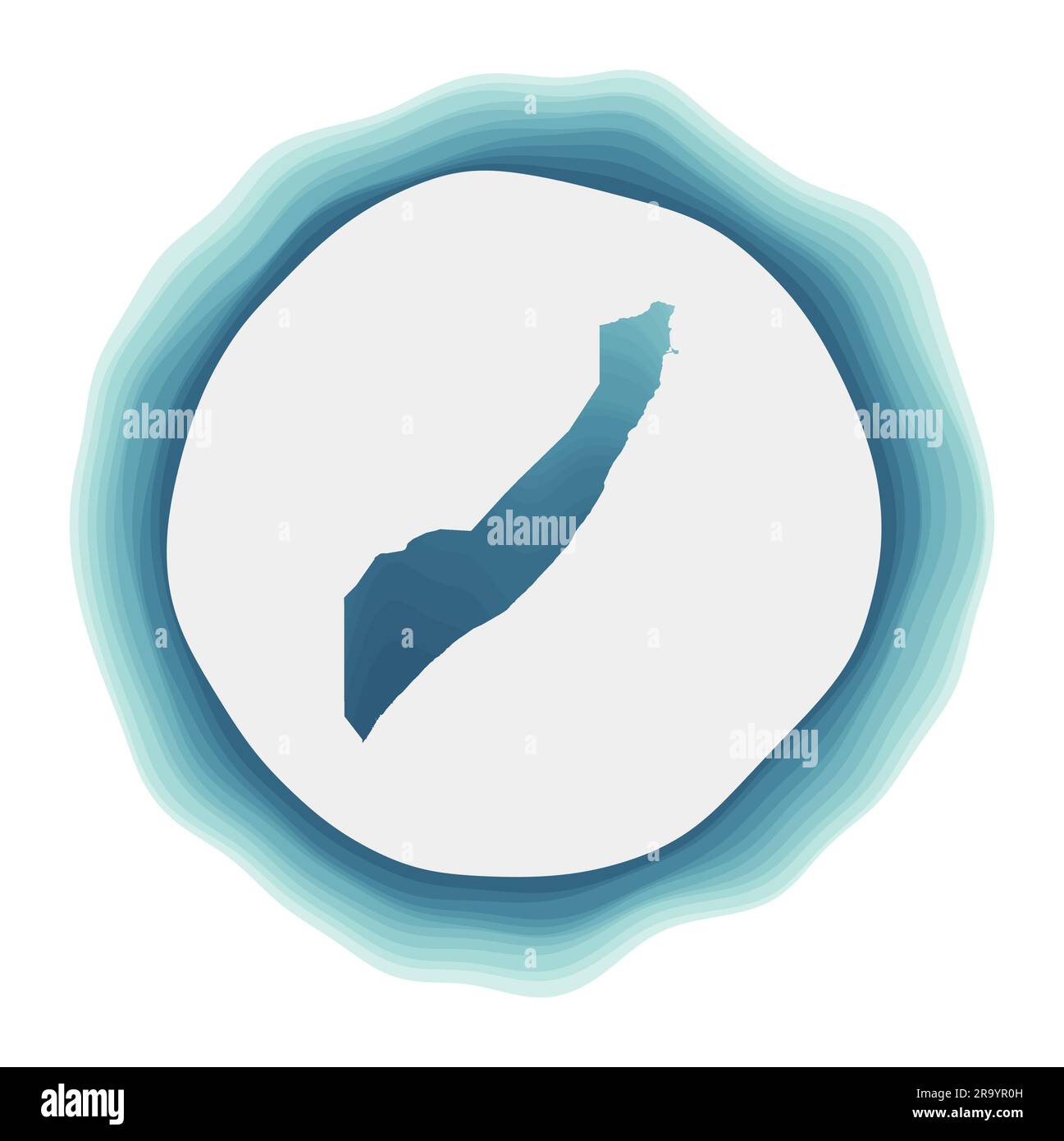 Somalia logo. Badge of the country. Layered circular sign around ...