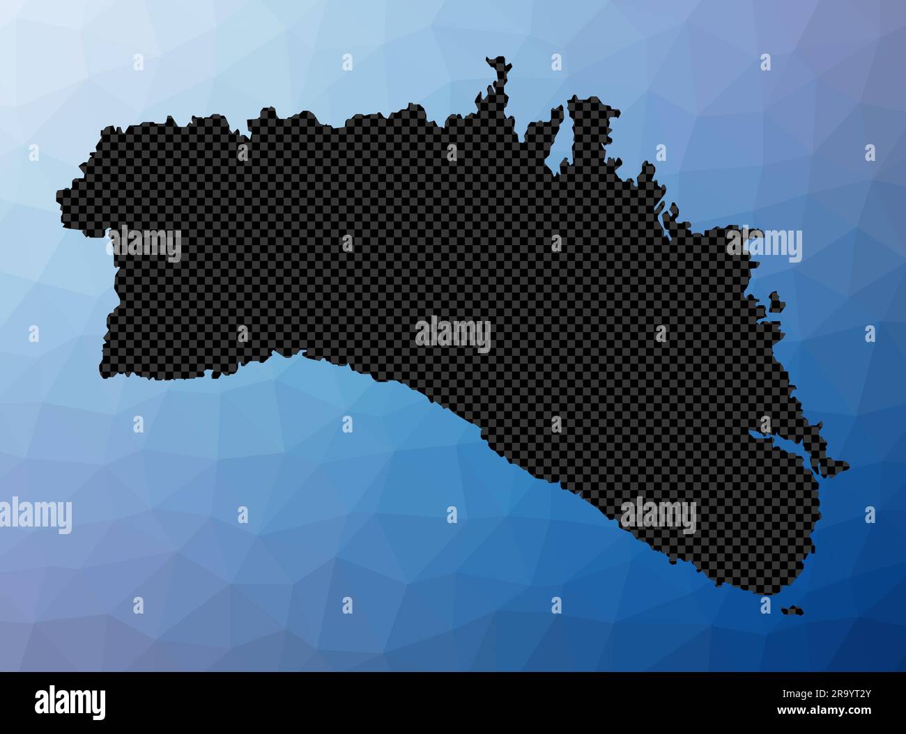 Minorca geometric map. Stencil shape of Minorca in low poly style ...