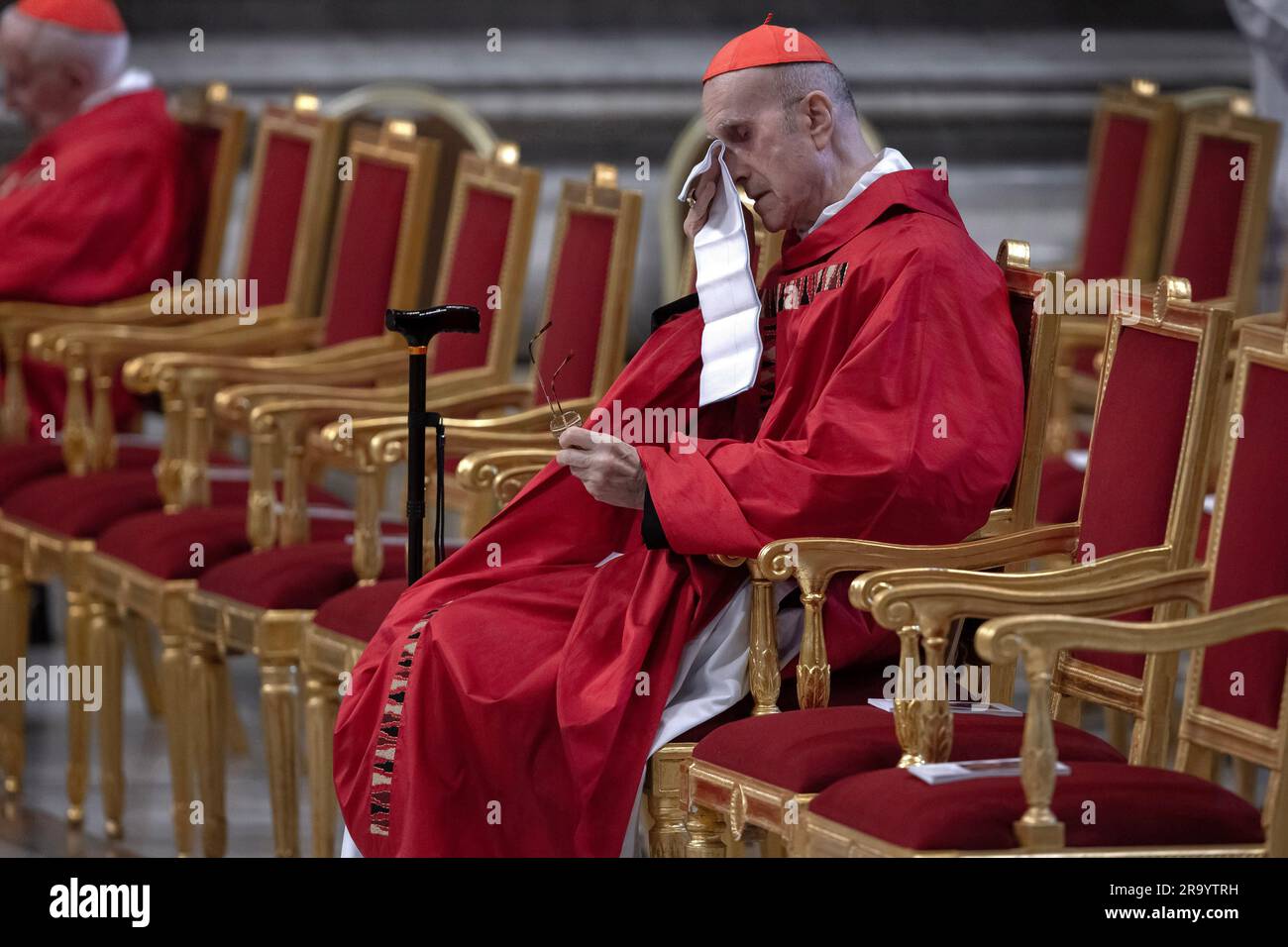 Vatican City, Vatican 29 juve 2023. Cardinal Tarcisio Bertone attends ...
