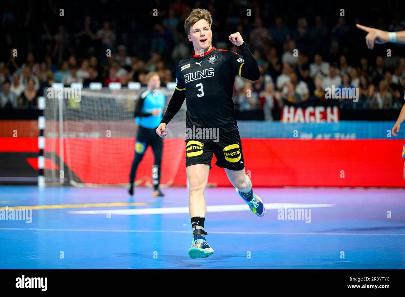 Berlin, Germany. 29th June, 2023. Handball: World Cup, U-21, final ...