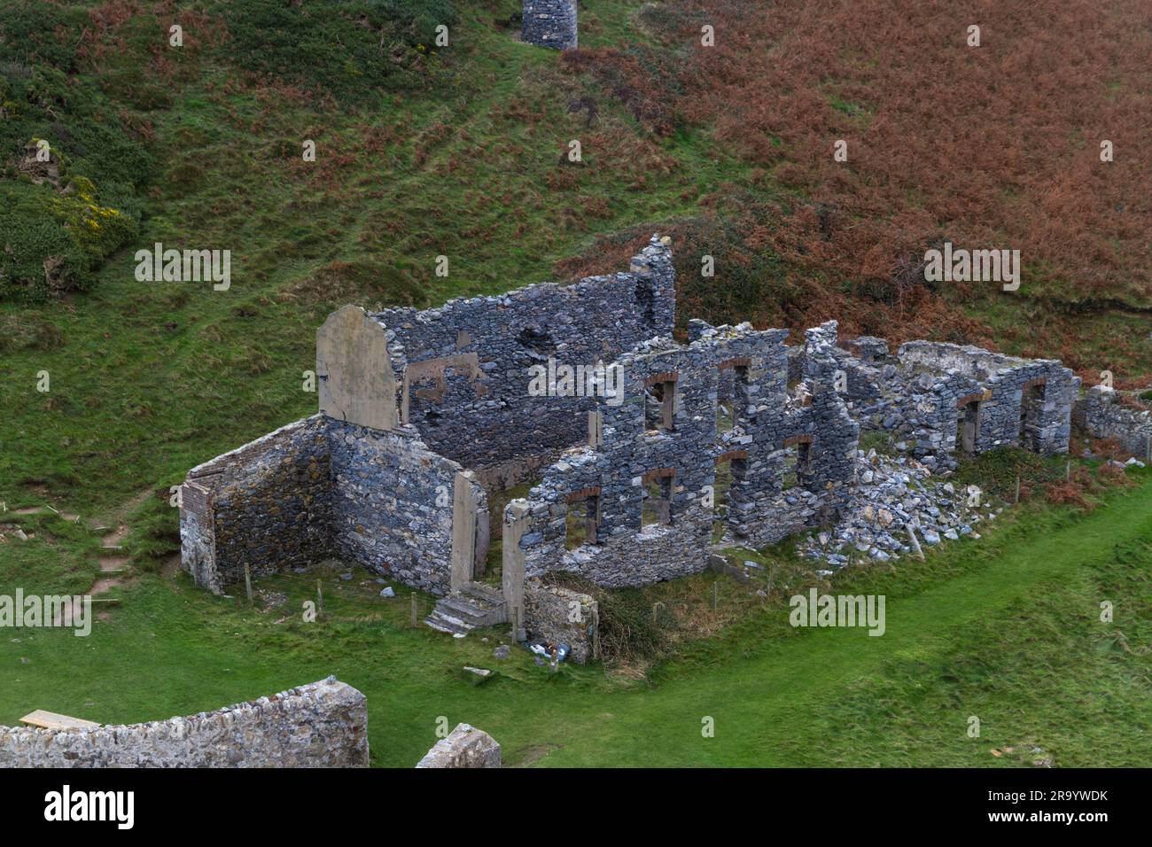 Llanlleiana porcelain works, between Porth Wen and Traeth Mawr, Cemaes ...