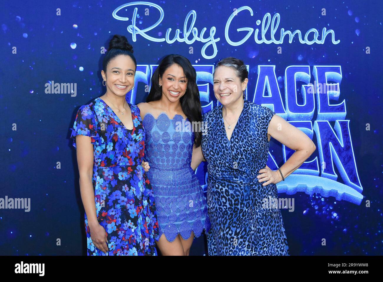 June 28, 2023, Los Angeles, California, USA: Sister, Liza Koshy, Mother ...