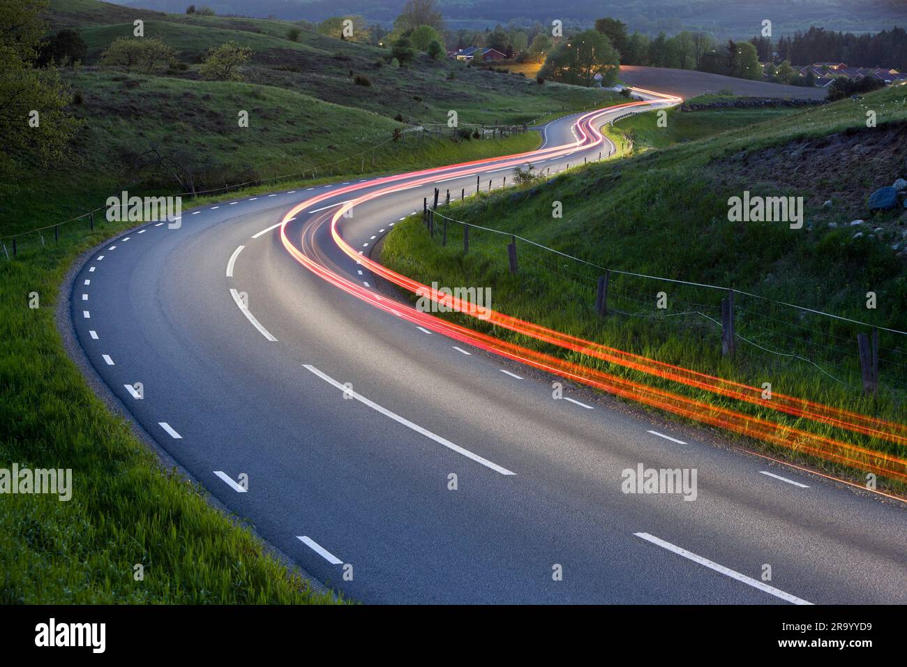 Moving car side view traffic light hi-res stock photography and images ...