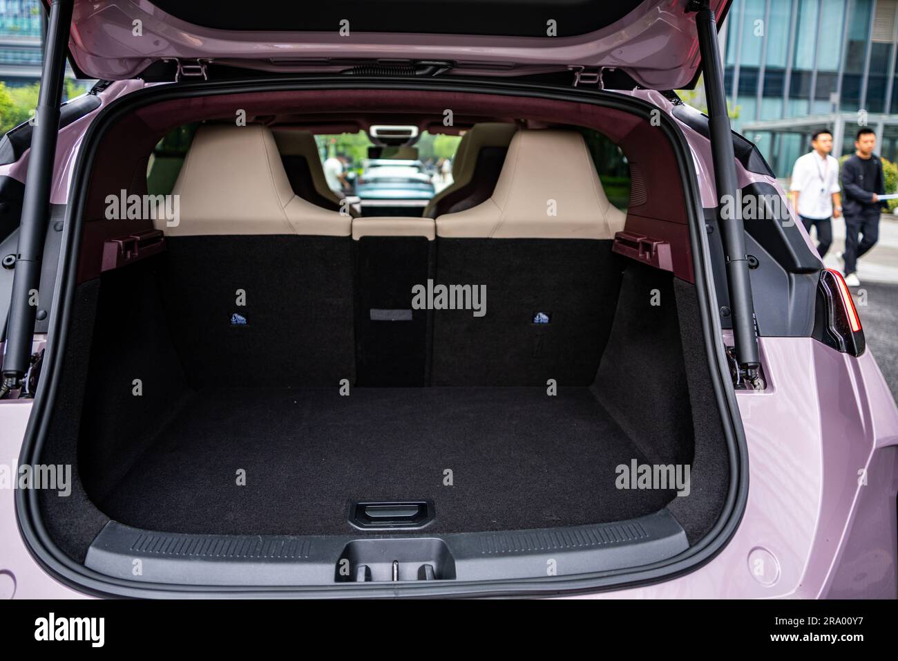 Zeekr X electric car pictured on a test drive in Hangzhou, Zhejiang ...