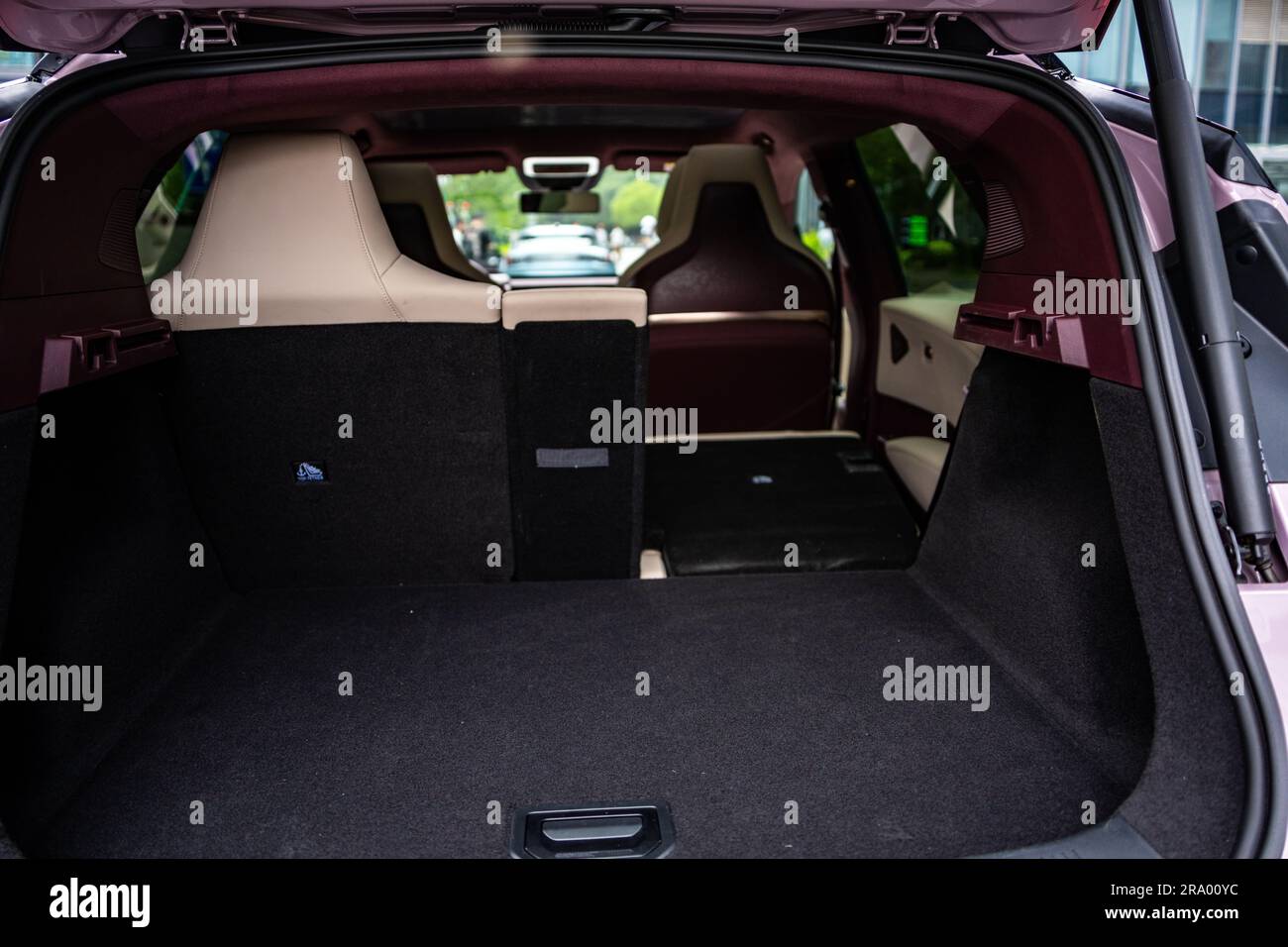 Zeekr X electric car pictured on a test drive in Hangzhou, Zhejiang ...