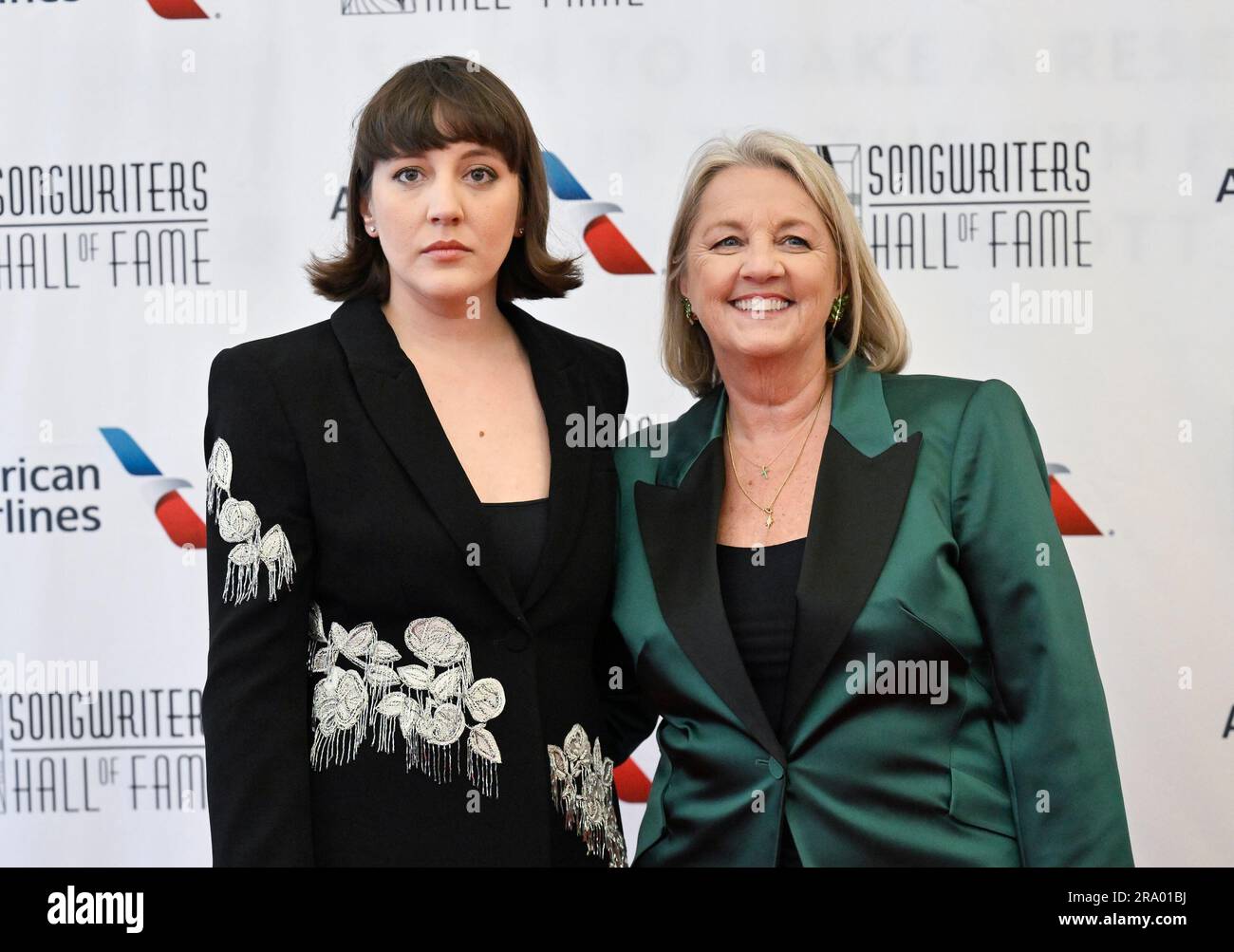 Caitlin Rose, left, and mother Liz Rose attend the 52nd annual Songwriters Hall of Fame ...