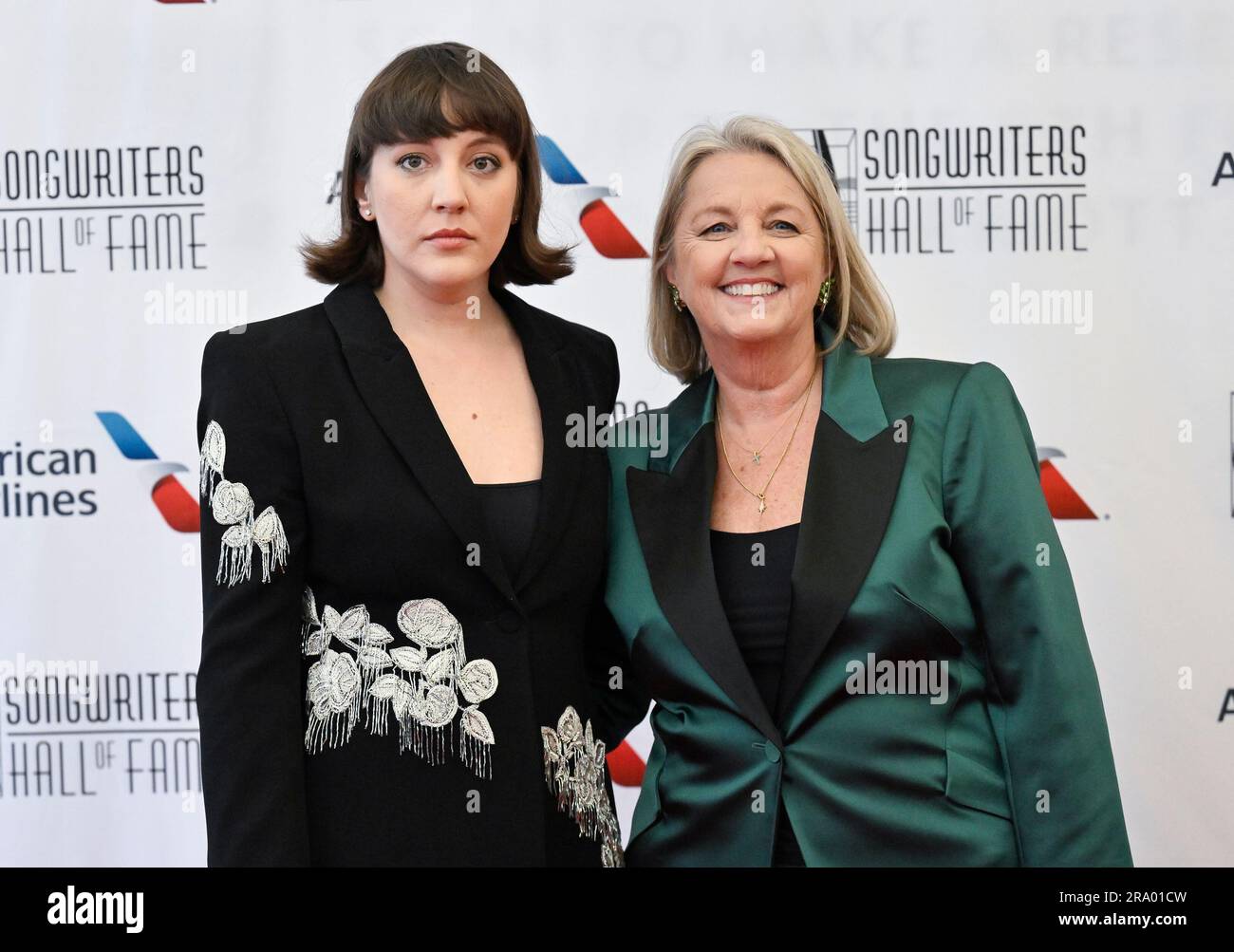 Caitlin Rose, left, and mother Liz Rose attend the 52nd annual ...