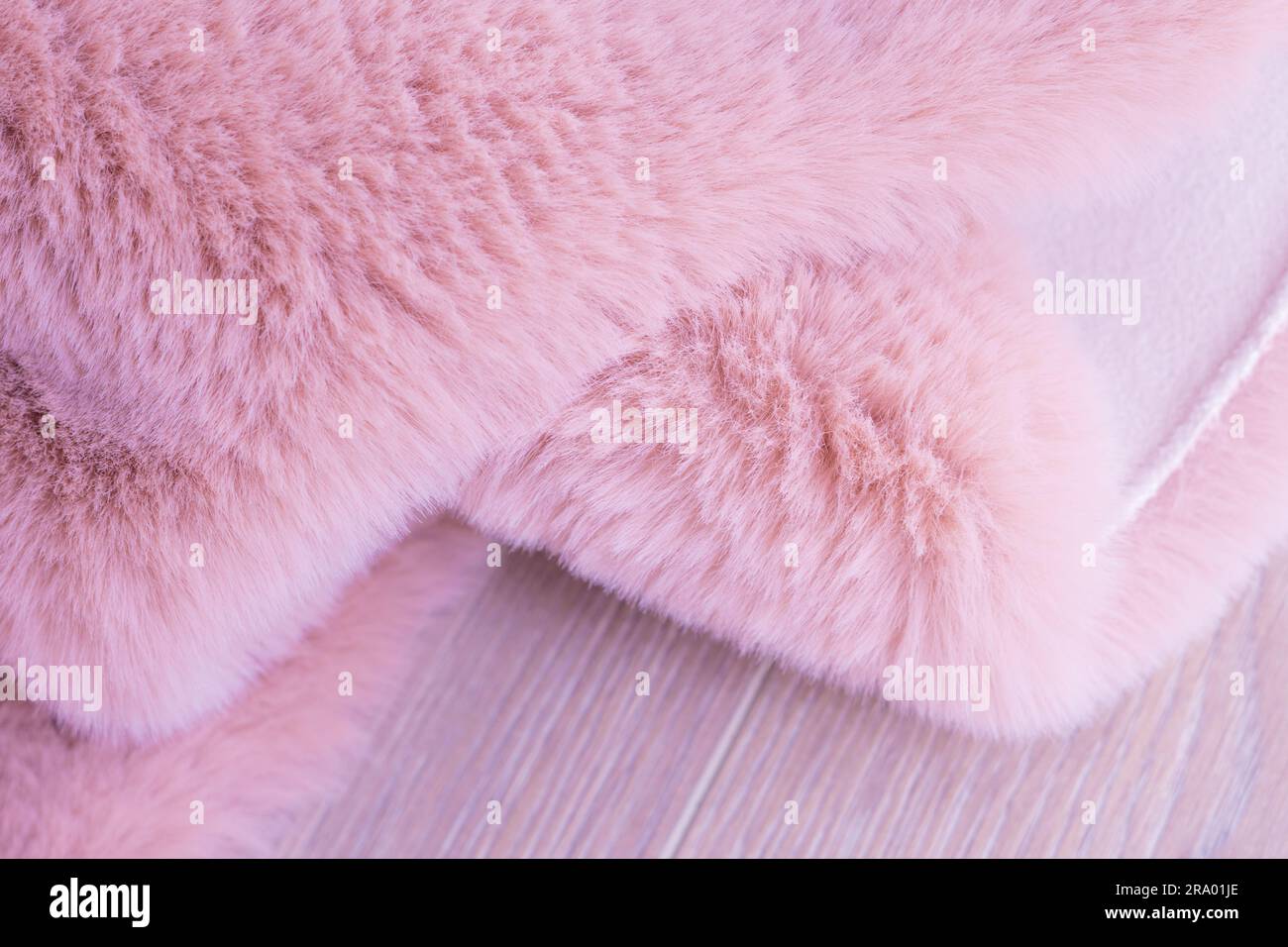 pink fur background,fluffy powdery carpet Stock Photo - Alamy