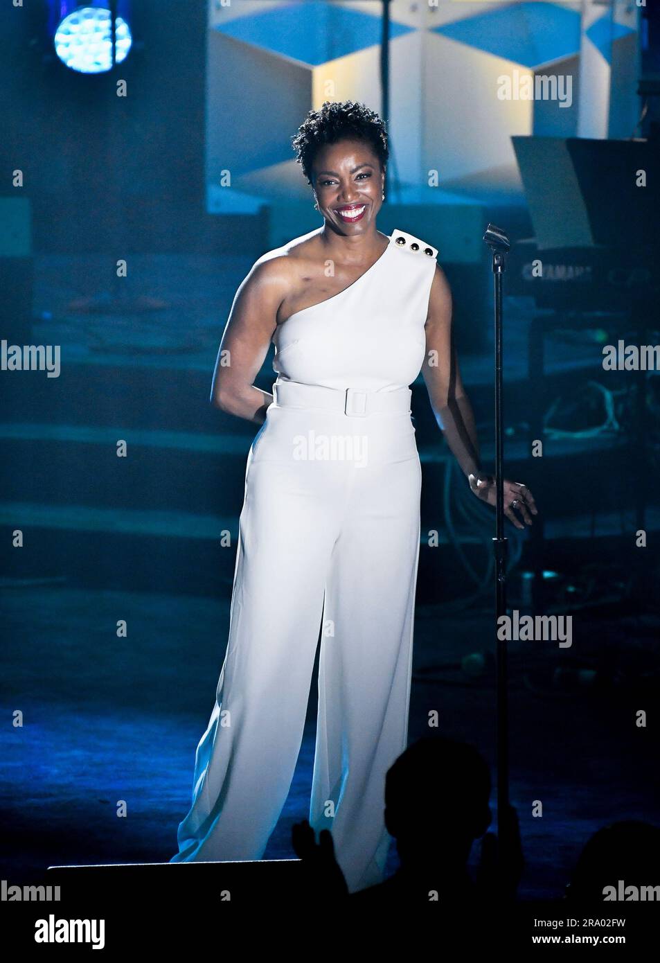 Heather Headley performs at the 52nd annual Songwriters Hall of Fame ...