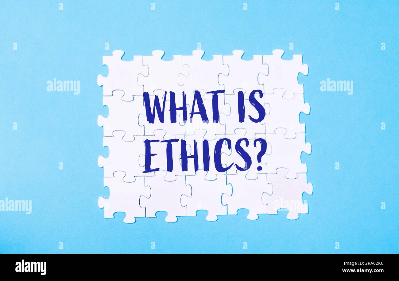 Code ethics symbol wooden hi-res stock photography and images - Alamy