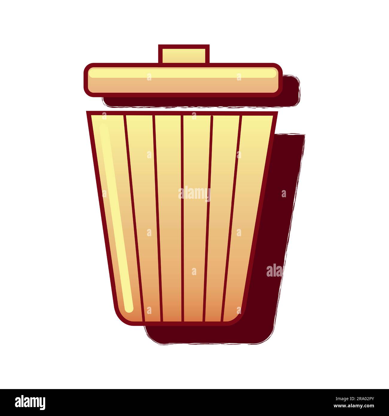Bin PC icon. Retro PC user interface aestetic. 80s 90s old computer ... Bin PC icon. Retro PC user interface aestetic. 80s 90s old computer ...