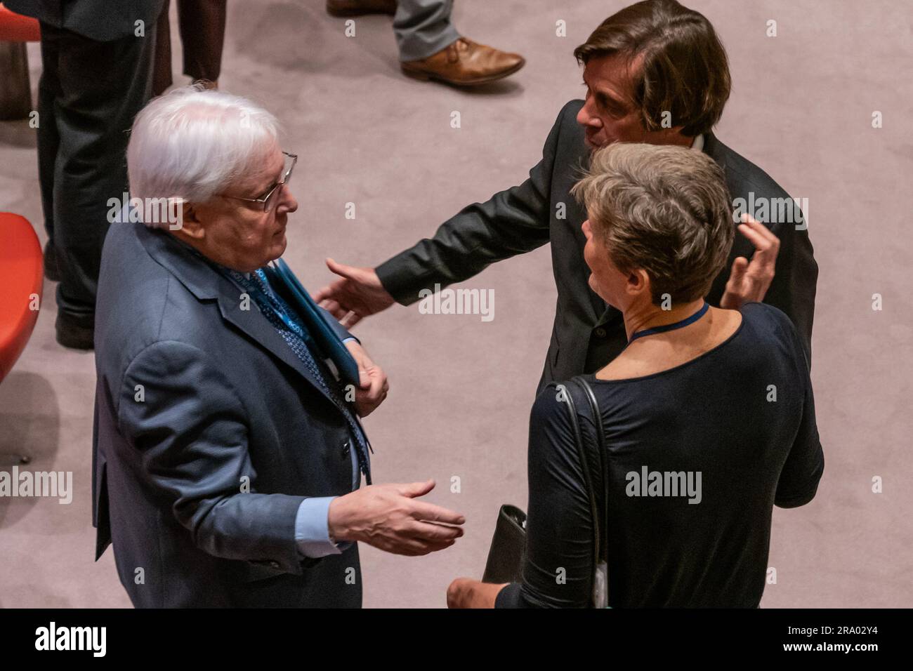 Martin Griffith, Under-Secretary-General for Humanitarian Affairs and ...