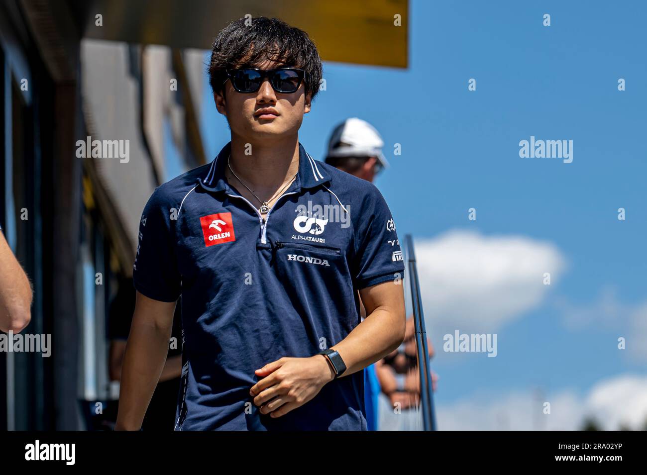 Spielberg, Austria, June 29, Yuki Tsunoda, from Japan competes for ...
