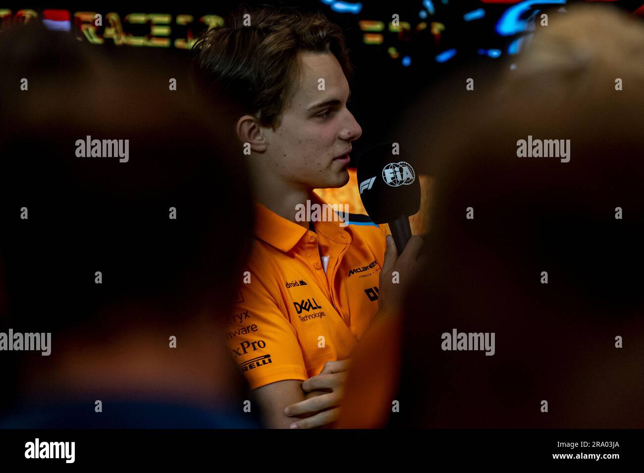 Spielberg, Austria, June 29, Oscar Piastri, from Australia competes for ...