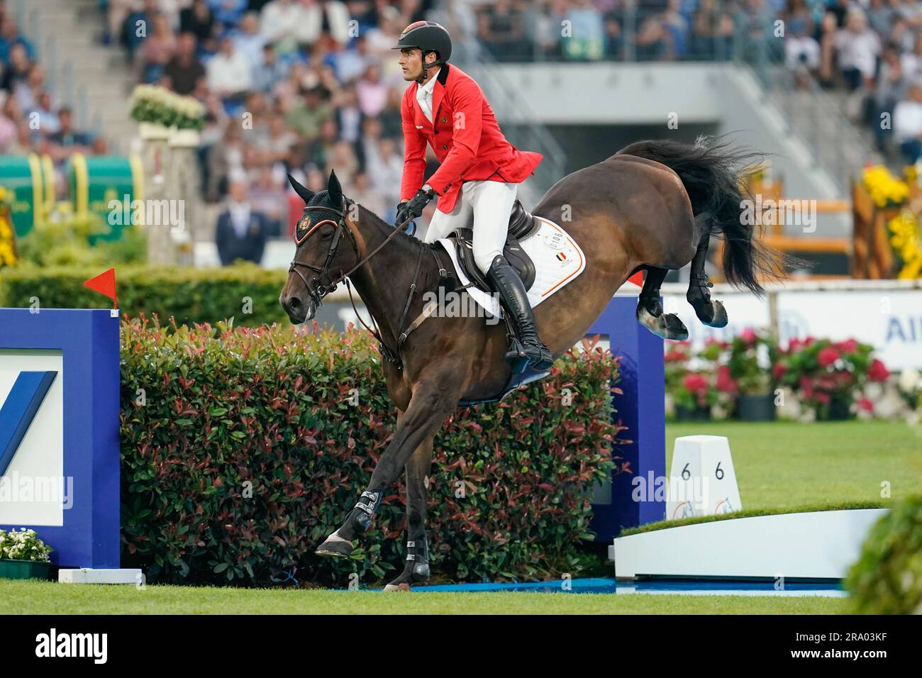 Aachen, Germany. 29th June, 2023. Equestrian sport, jumping: CHIO, Show ...