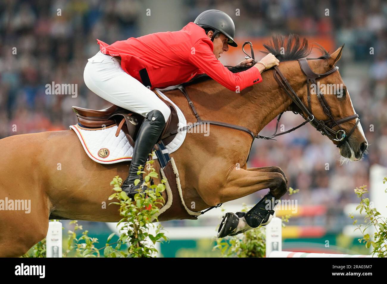 Aachen, Germany. 29th June, 2023. Equestrian sport, jumping: CHIO, Show ...