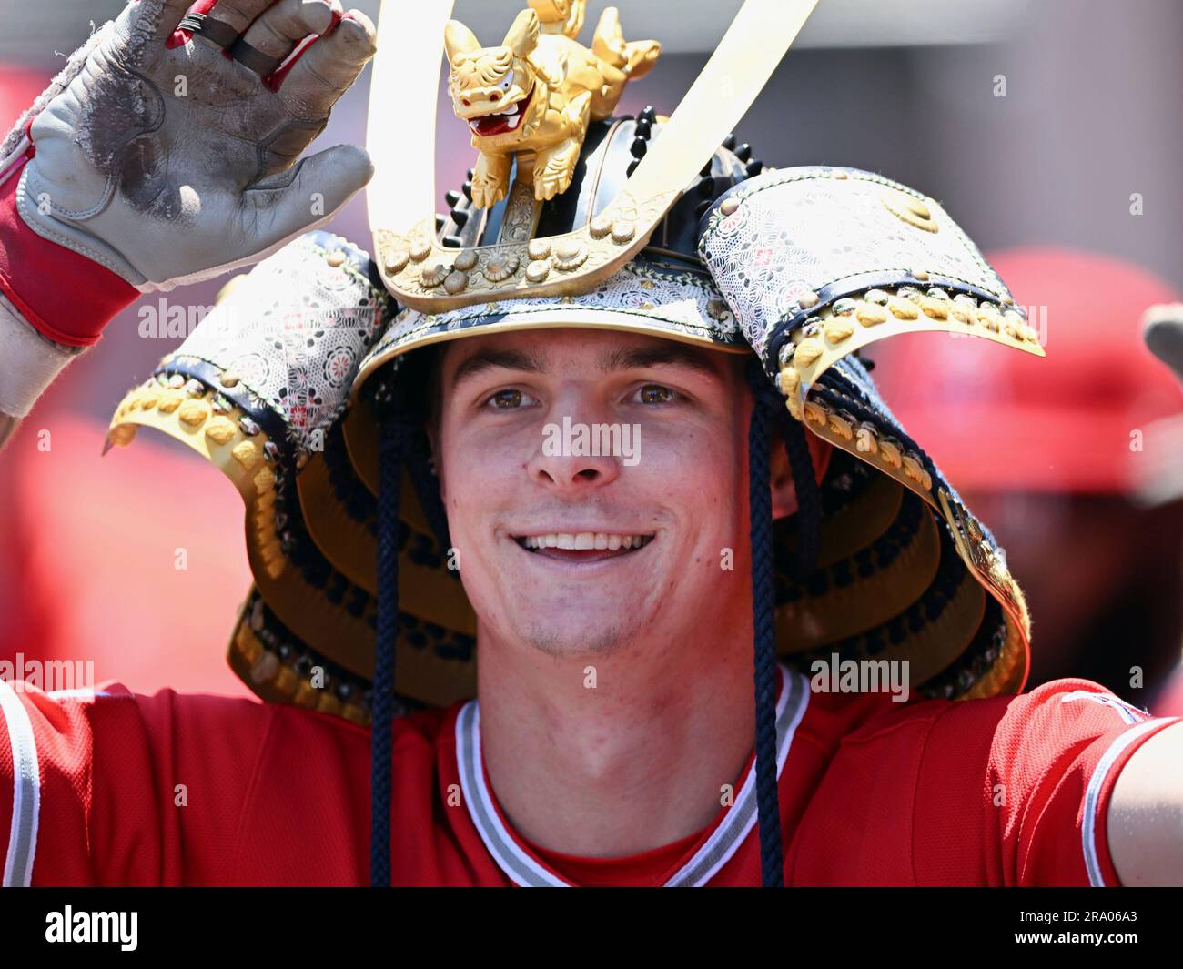ANAHEIM, CA - JUNE 29: Los Angeles Angels left fielder Mickey Moniak ...