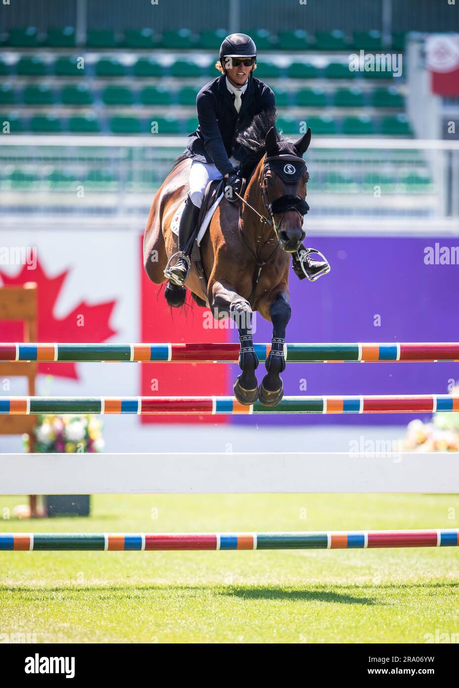 Shawn Casady of the United States competing at the Pan American Show at ...