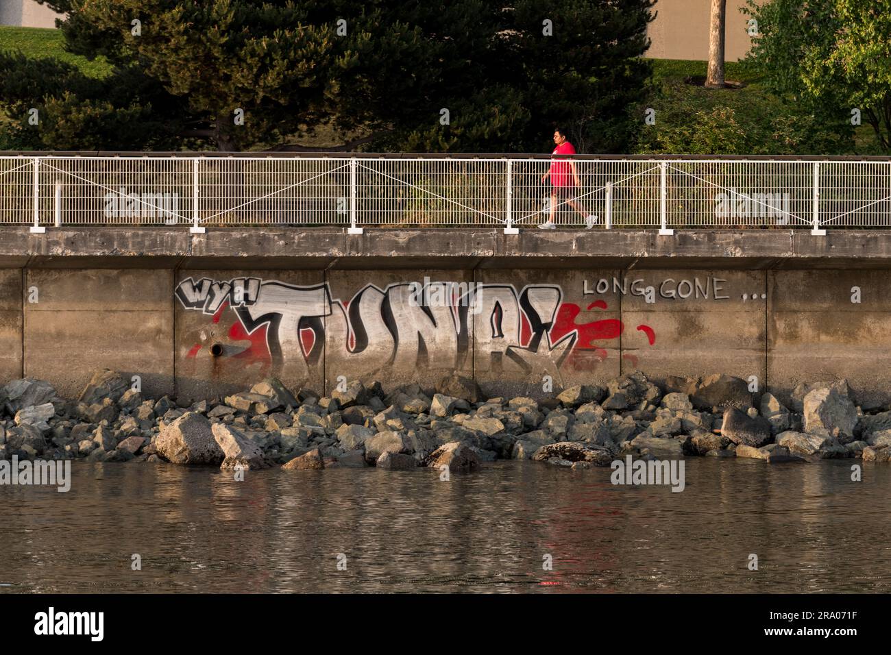 Seattle, USA. 27 Jun, 2023. Downtown Seattle Graffiti Stock Photo - Alamy