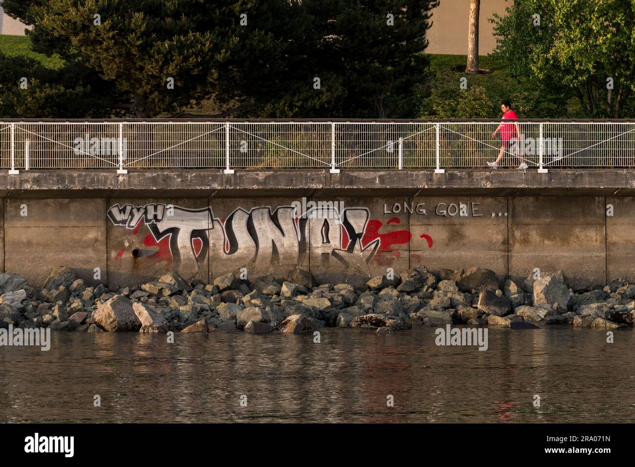 Seattle, USA. 27 Jun, 2023. Downtown Seattle Graffiti Stock Photo - Alamy