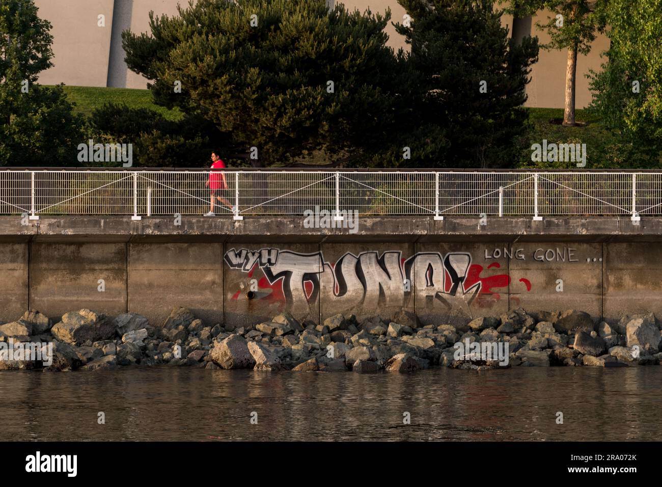 Seattle, USA. 27 Jun, 2023. Downtown Seattle Graffiti Stock Photo - Alamy