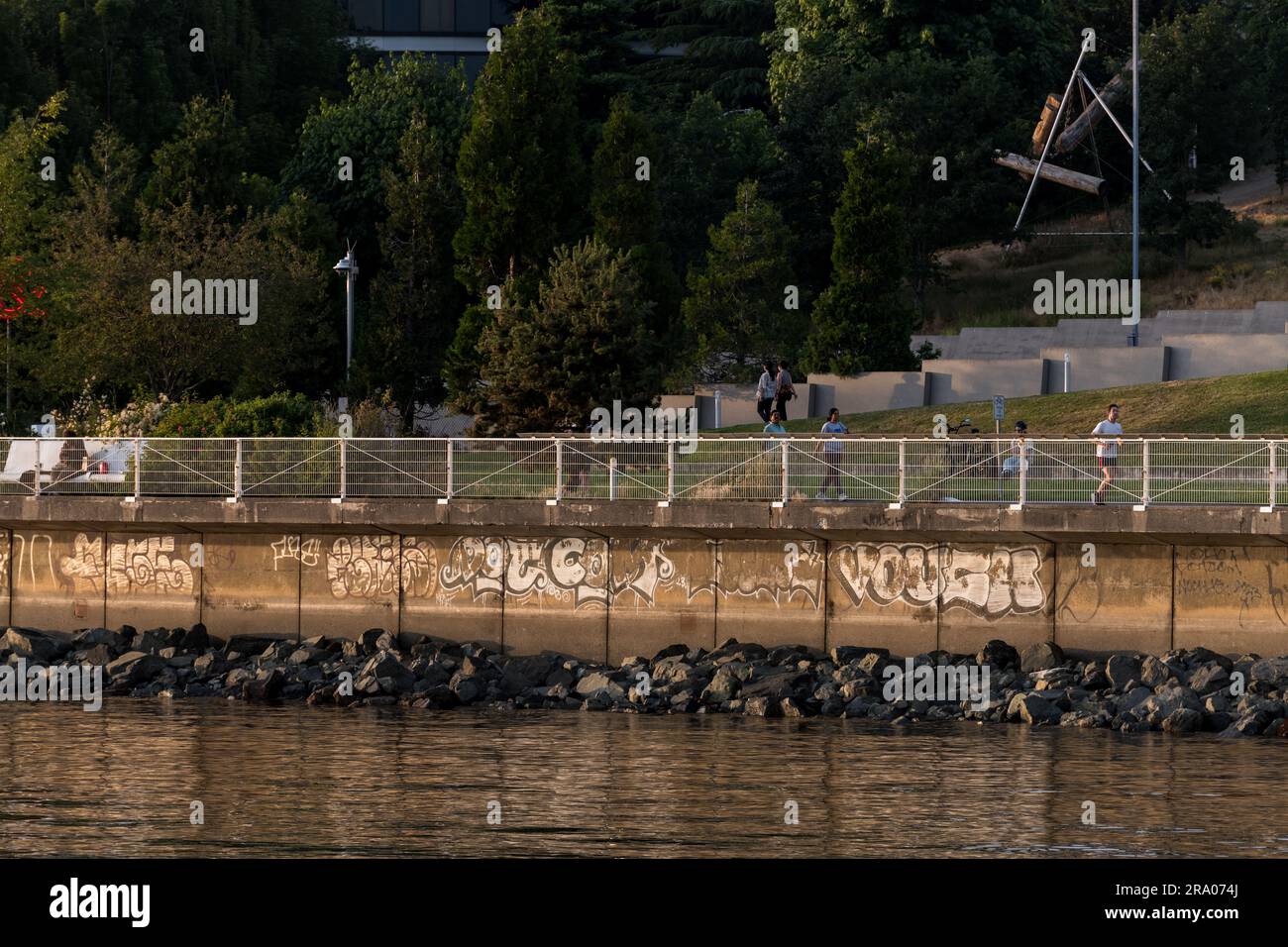 Seattle, USA. 27 Jun, 2023. Downtown Seattle Graffiti Stock Photo - Alamy