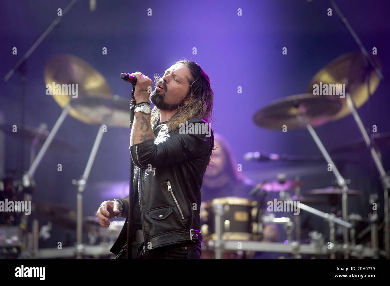 The band Elegant Weapons performs at Resurrection Fest, June 29, 2023 ...