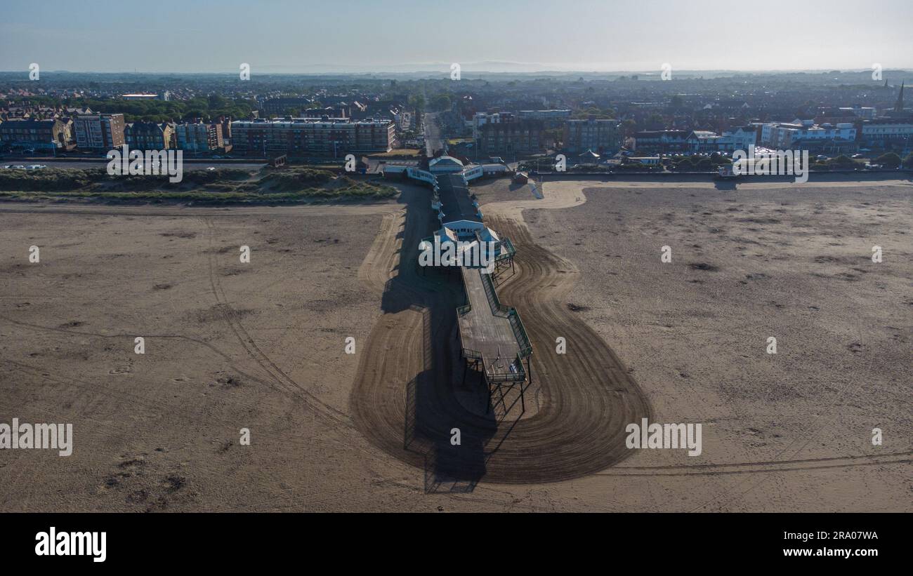 Aerial circle view st annes hi-res stock photography and images - Alamy
