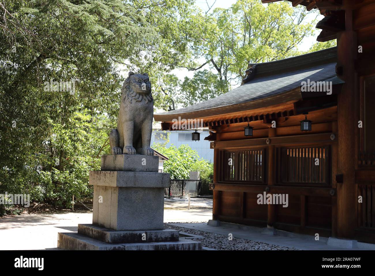 Oyamazumi Shrine, located on the island of Omishima (Ehime prefecture ...
